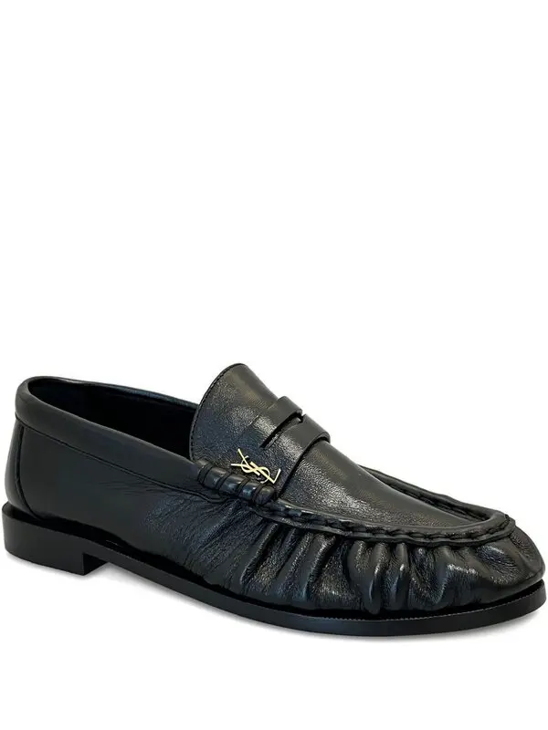Saint Laurent Le Loafer Leather Loafers - Multicolor