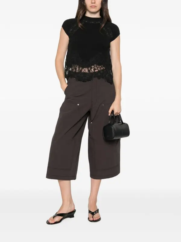 ERMANO SCERVINO Ermanno Scervino Cashmere Lace Top