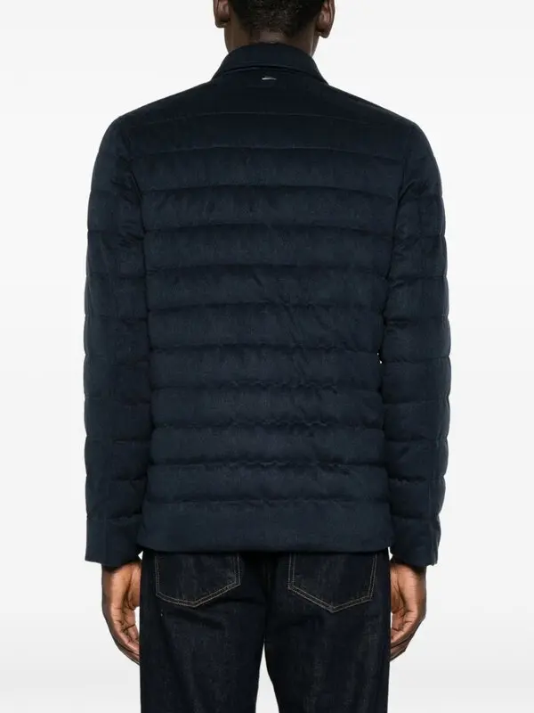 Herno Quilted Zip-up Jacket