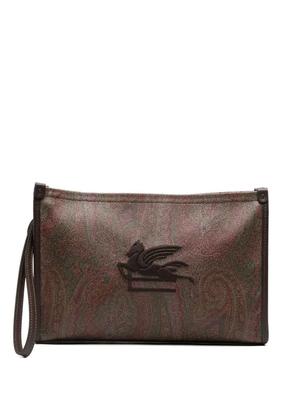 Etro Paisley Print Pouch - Multicolor
