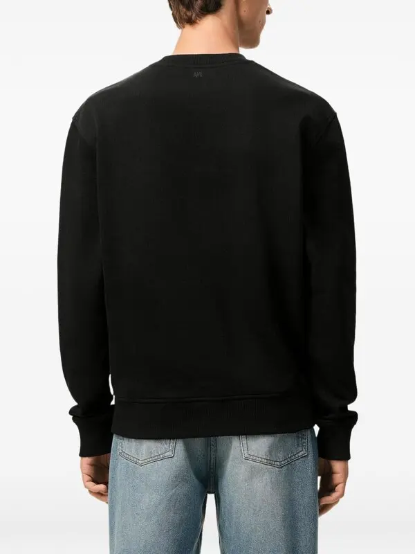 AMI Paris De Coeur Cotton Sweatshirt - Multicolor