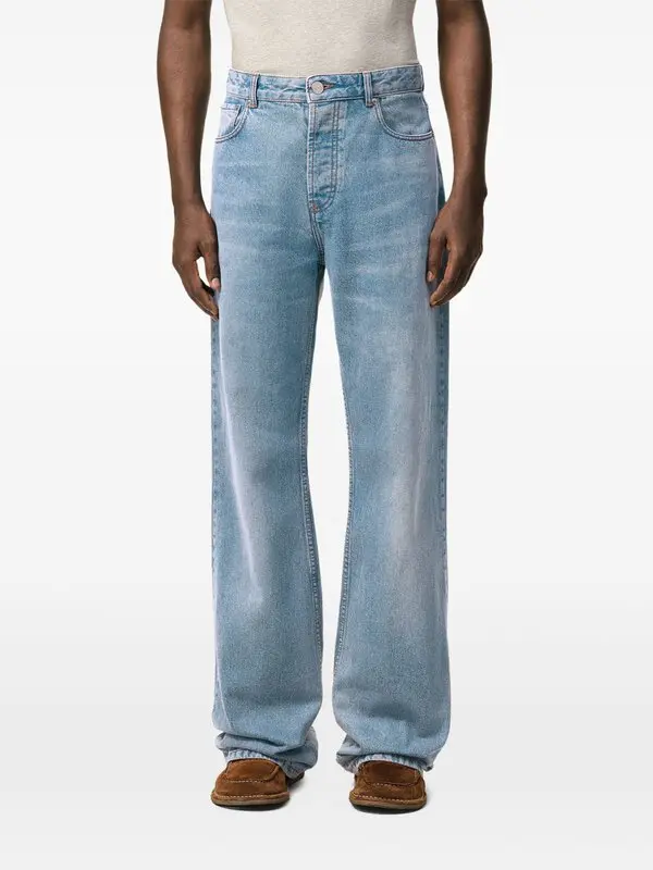 AMI Paris Large Fit Denim Jeans