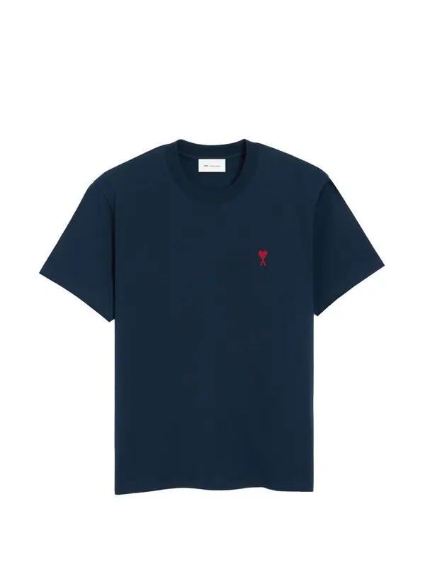 AMI Paris De Coeur Cotton T-shirt - Multicolor
