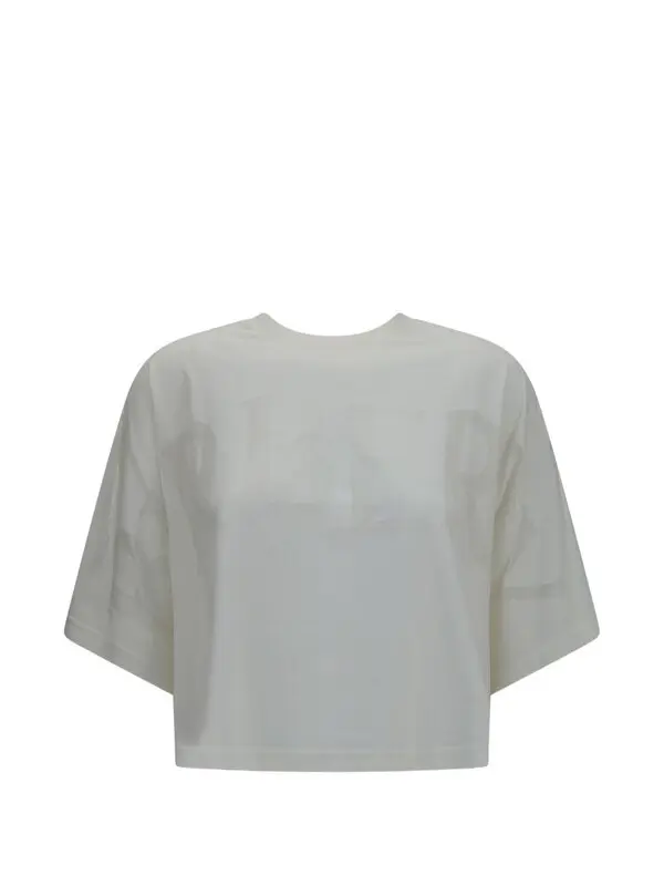 Burberry Logo Cotton T-shirt - Multicolor