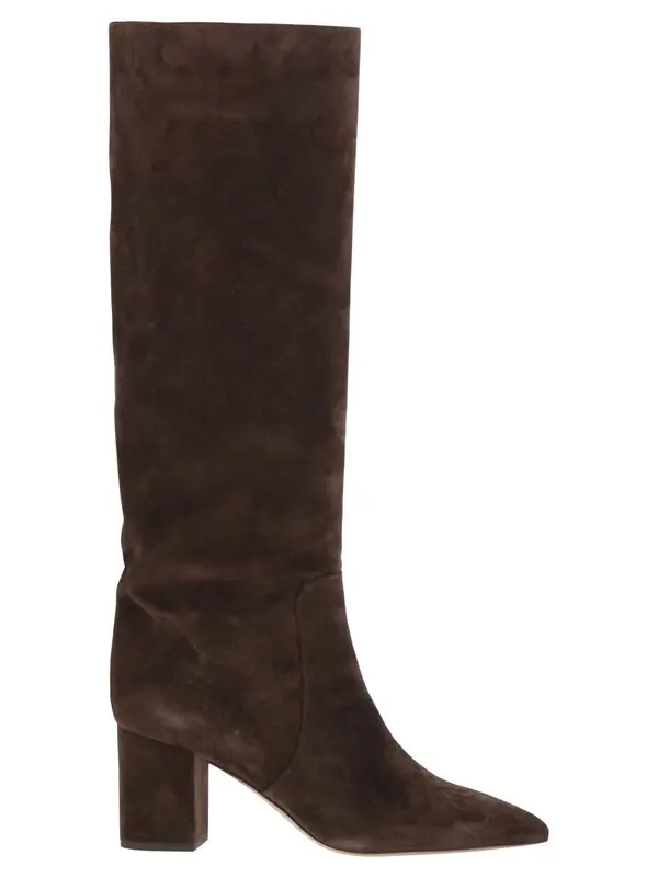 Paris Texas Anja Boot 70 Suede Knee-high Boots - Brown