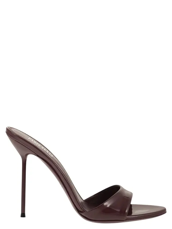 Paris Texas Lidia Mule 105 Patent Leather Sandals - Multicolor