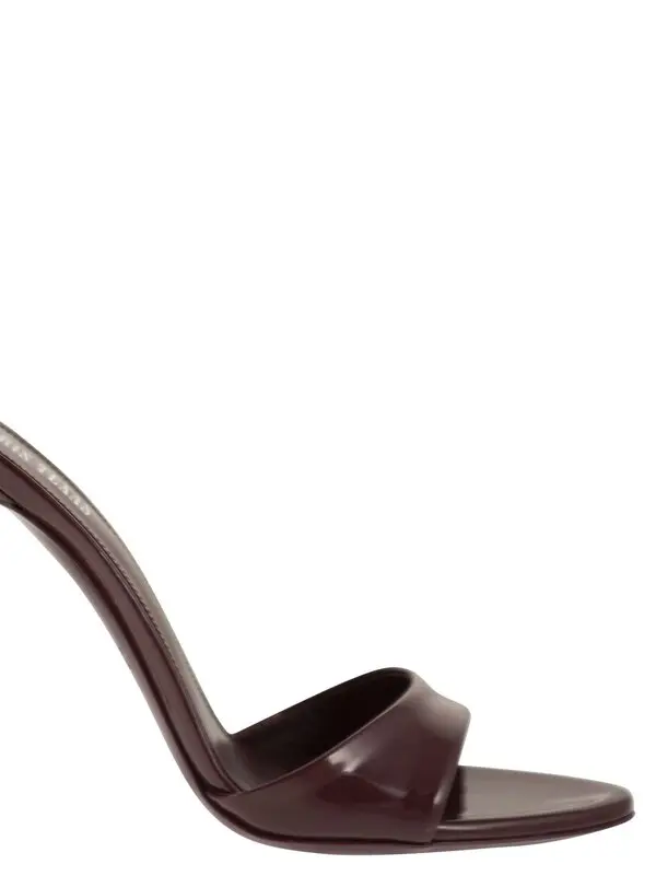 Paris Texas Lidia Mule 105 Patent Leather Sandals - Multicolor