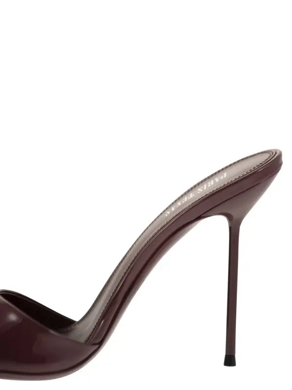 Paris Texas Lidia Mule 105 Patent Leather Sandals - Multicolor