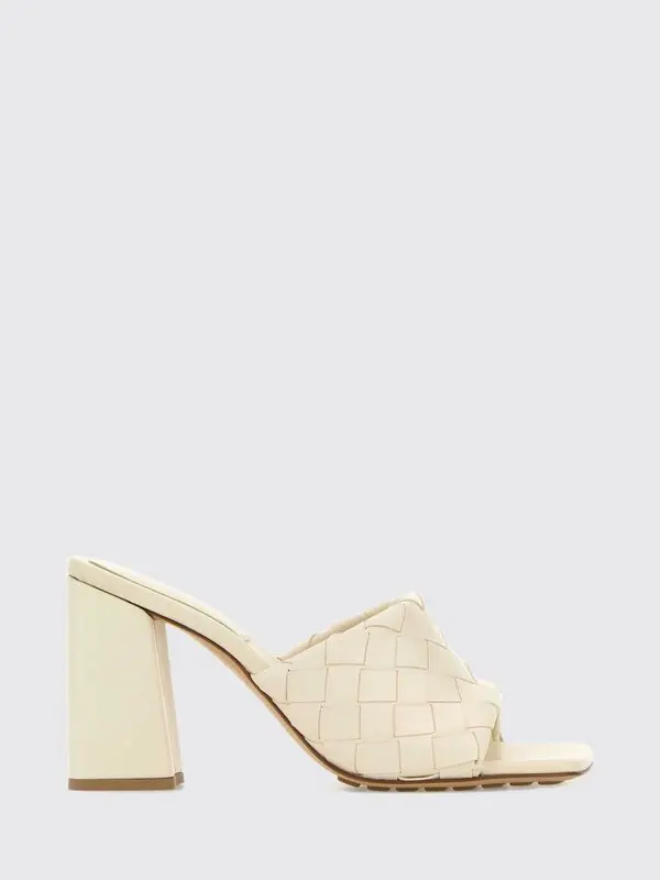 Bottega Veneta Heeled Sandals - White