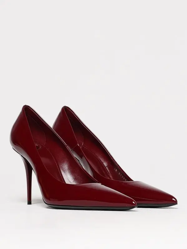 Saint Laurent Pointed-toe Stiletto Pumps - Red