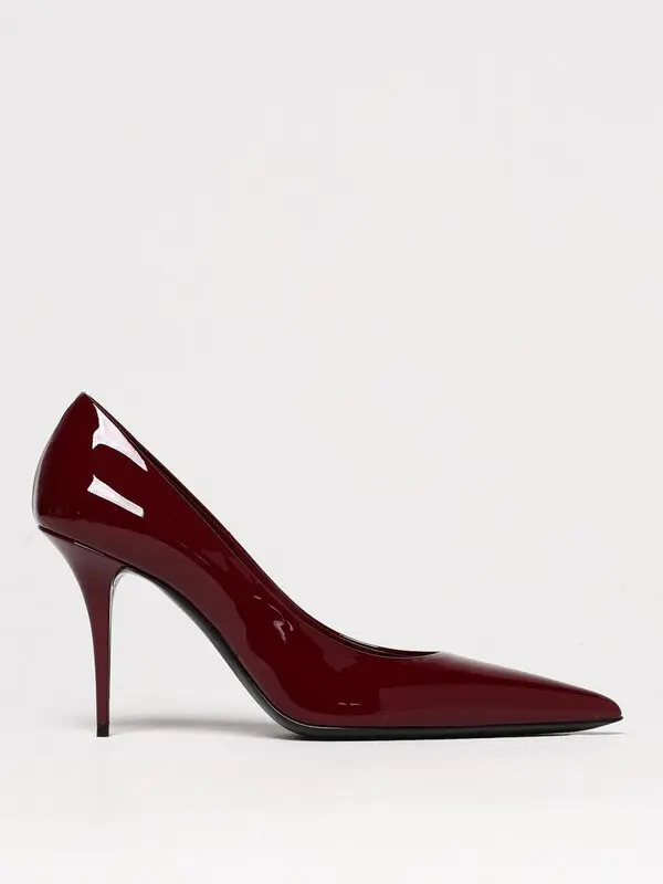 Saint Laurent Pointed-toe Stiletto Pumps - Red