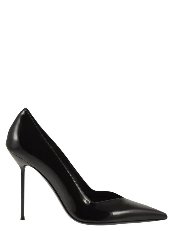 Paris Texas Lidia Pump 105 Patent Leather Stiletto Pumps - Black