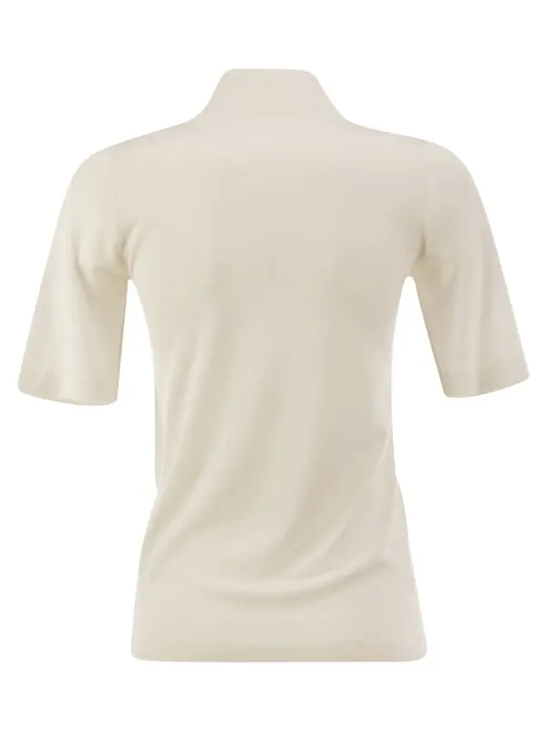 Brunello Cucinelli Cashmere And Silk High-neck Sweater