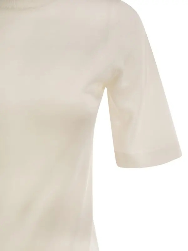 Brunello Cucinelli Cashmere And Silk High-neck Sweater