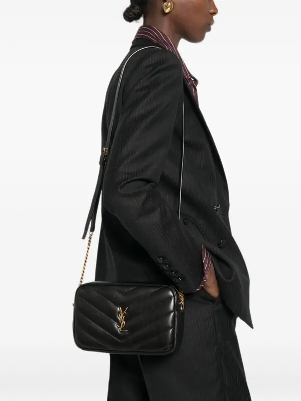Saint Laurent Loulou Quilted Leather Camera Bag