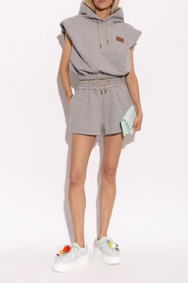 Fendi Match" Sports Shoes On Platform