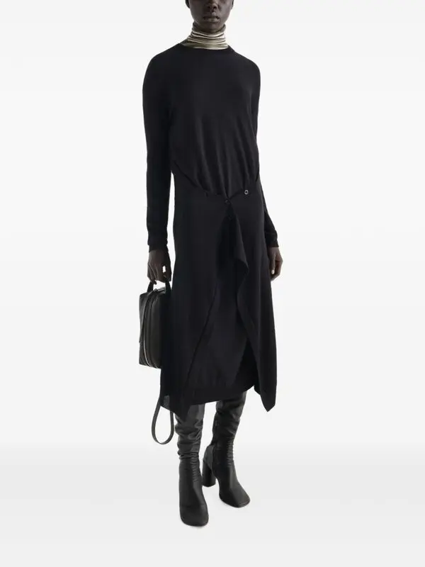 LEMAIRE Wool Blend Long Dress
