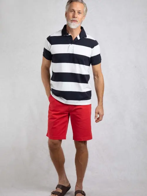 WEIRD FISH Ronald Short Sleeve Polo Shirt