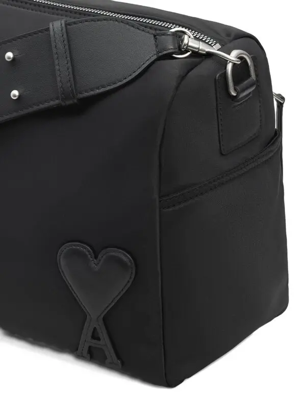 AMI Paris Marcel Nylon Large Shoulder Bag - Multicolor