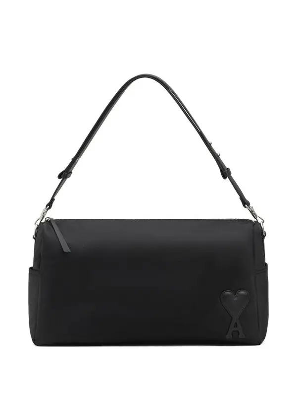 AMI Paris Marcel Nylon Large Shoulder Bag - Multicolor