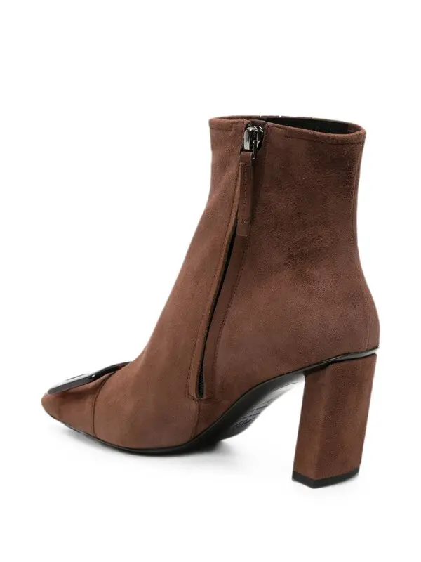 ROGER VIVIER Belle Vivier Suede Leather Boots - Multicolor