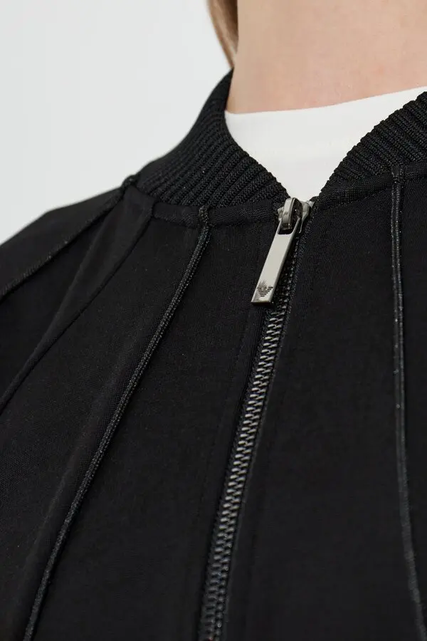 Emporio Armani Loose-fit Zip-up Sweatshirt