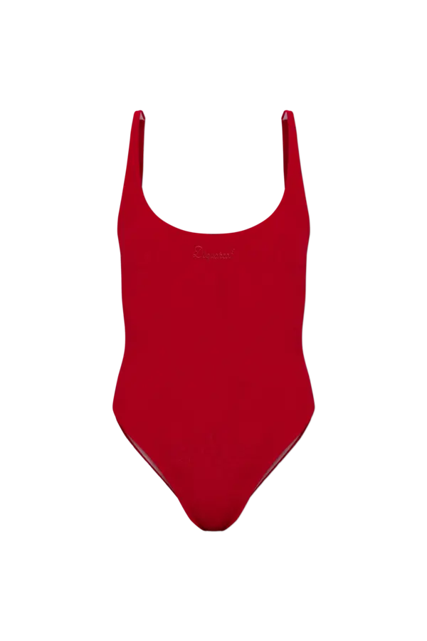 Dsquared2 One-piece Swimsuit With Embroidered Logo