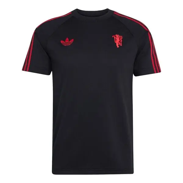 Adidas Manchester United Originals T-shirt Asia Sizing - Black