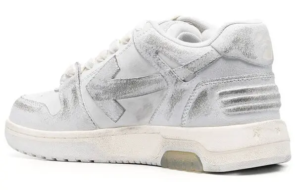 Off-White Out Of Office Low-top Sneakers - Grey/white