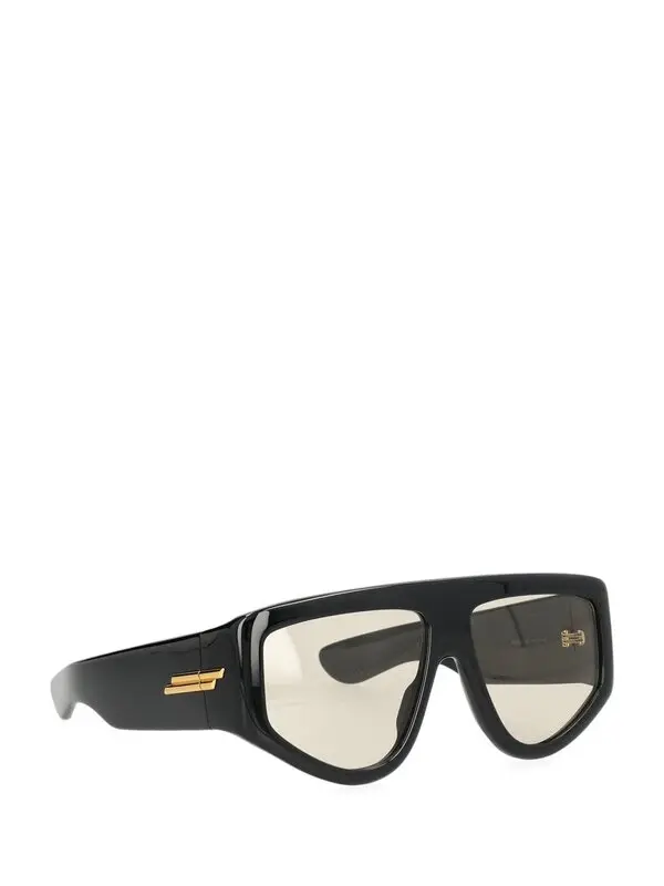 Bottega Veneta Recycled Acetate Mask Sunglasses