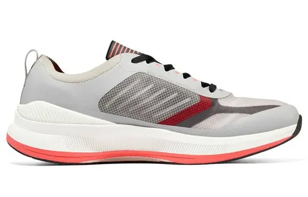 Sketchers Go Run Pulse Athletic Sneakers - Grey/red/white