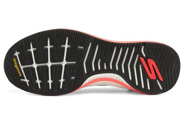 Sketchers Go Run Pulse Athletic Sneakers - Grey/red/white