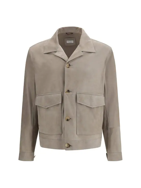 Brunello Cucinelli Suede Jacket