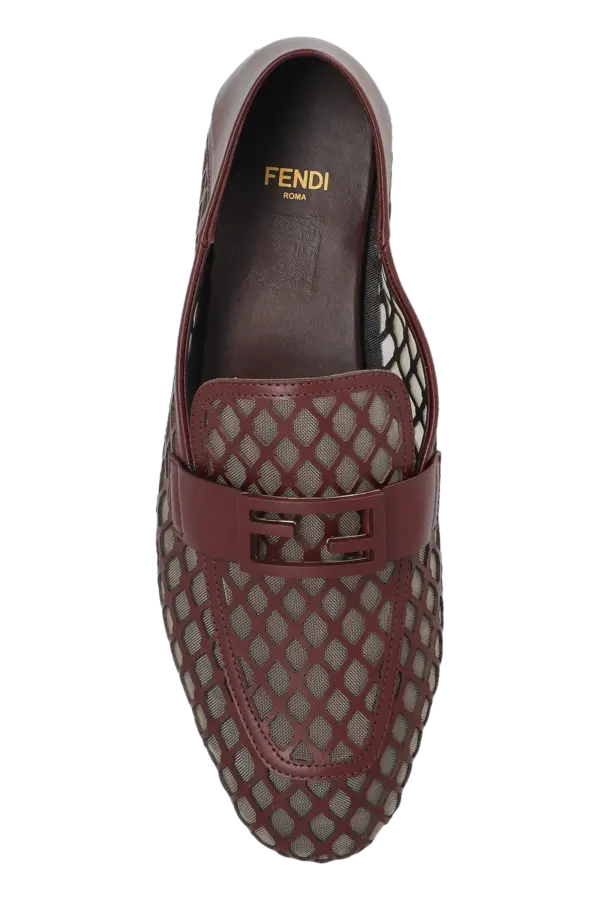 Fendi Leather Loafers
