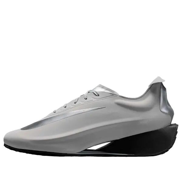 Nike First Sight Noir Sneakers - Flat Silver/black