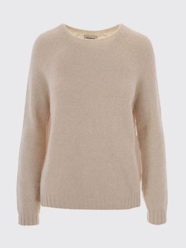 Max Mara Alpaca Blend Sweater - Cream