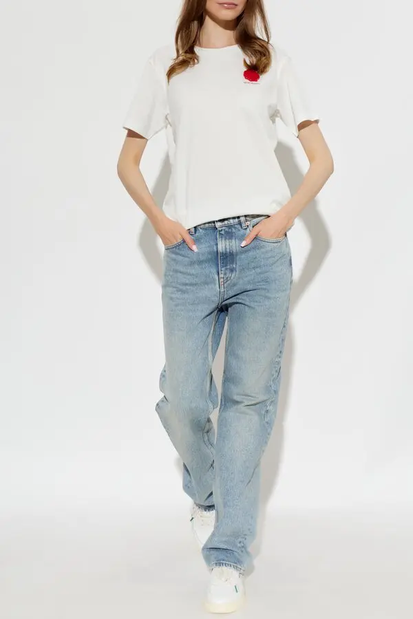Emporio Armani Appliqué Cotton T-shirt