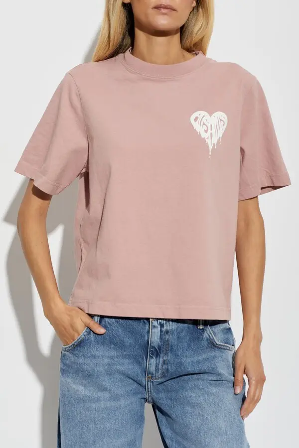 ALLSAINTS Trip Lisa' Organic Cotton Heart Print T-shirt