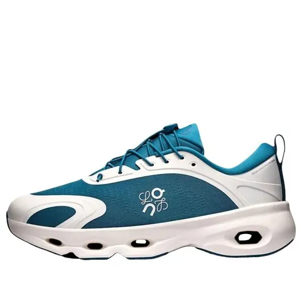 On X Loewe Cloudsolo Sneakers - Teal/eggshell