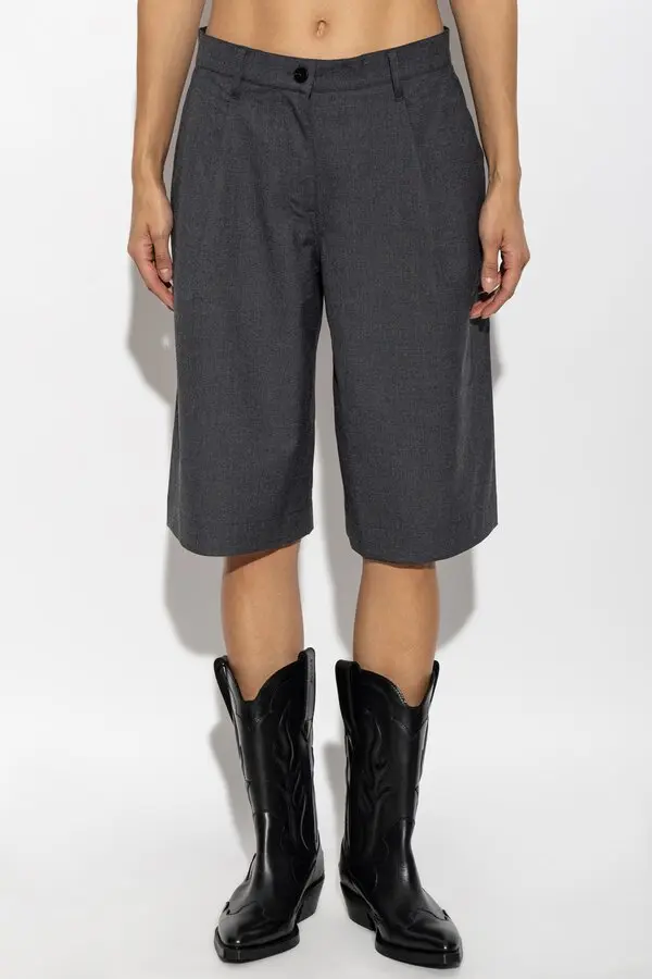 SAMSØE SAMSØE Saharper Pleat Shorts