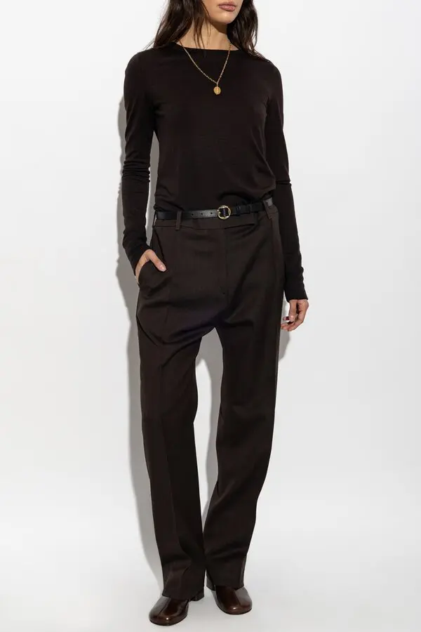 Studio Nicholson Quarte" Wool Trousers