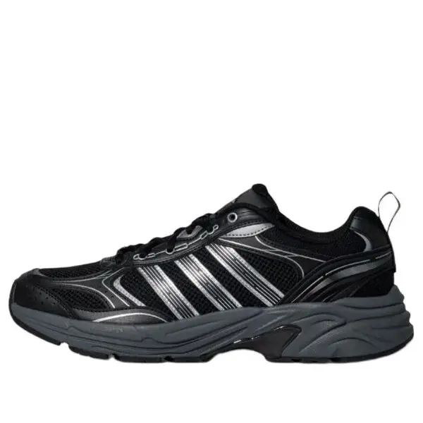 Adidas Neon Flux "black Silver" Sneakers - Core Black/metallic Silver