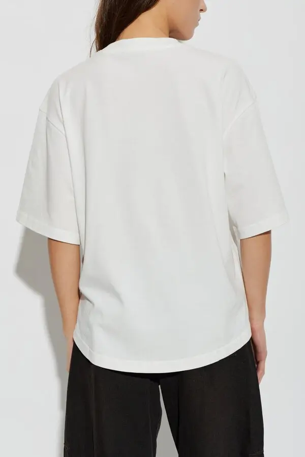 ALLSAINTS Reflex Amelie Embellished Organic Cotton T-shirt