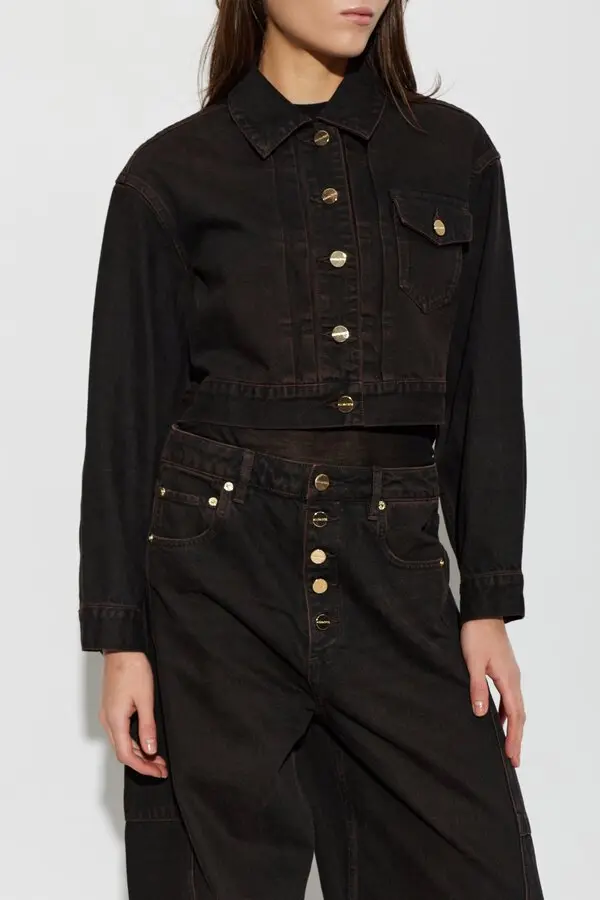 ALLSAINTS Blink Cropped Denim Jacket