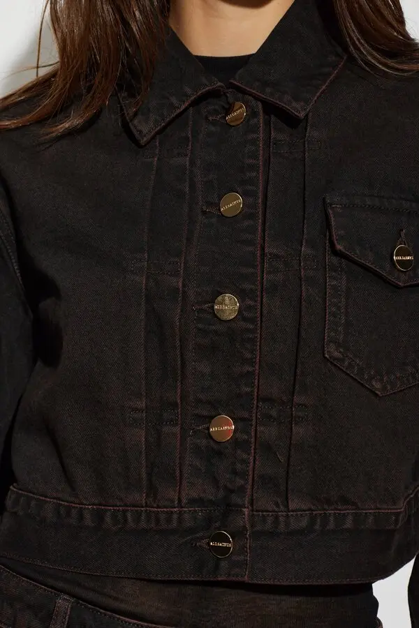 ALLSAINTS Blink Cropped Denim Jacket