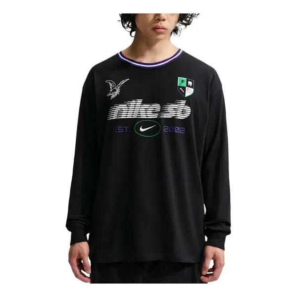 Nike Long-sleeve Skate T-shirt - Black