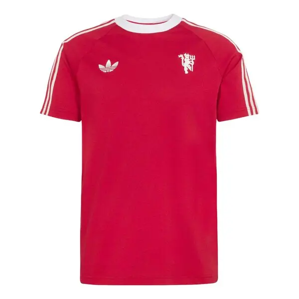 Adidas Manchester United Originals T-shirt Asia Sizing - Red