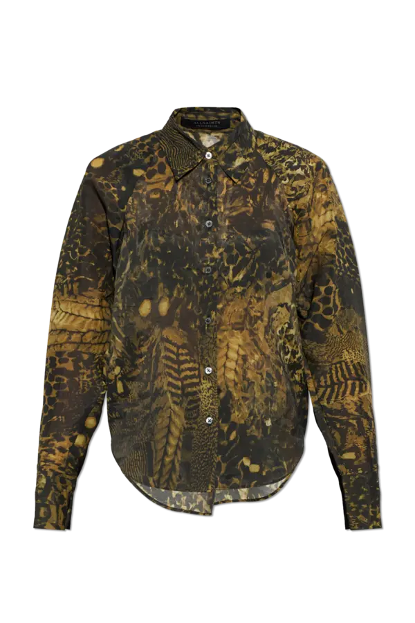 ALLSAINTS Cory Abstract Print Shirt