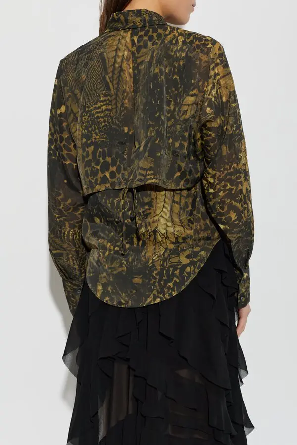 ALLSAINTS Cory Abstract Print Shirt