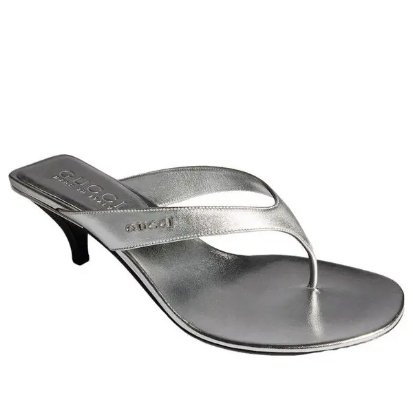 Gucci Thong Heeled Sandals